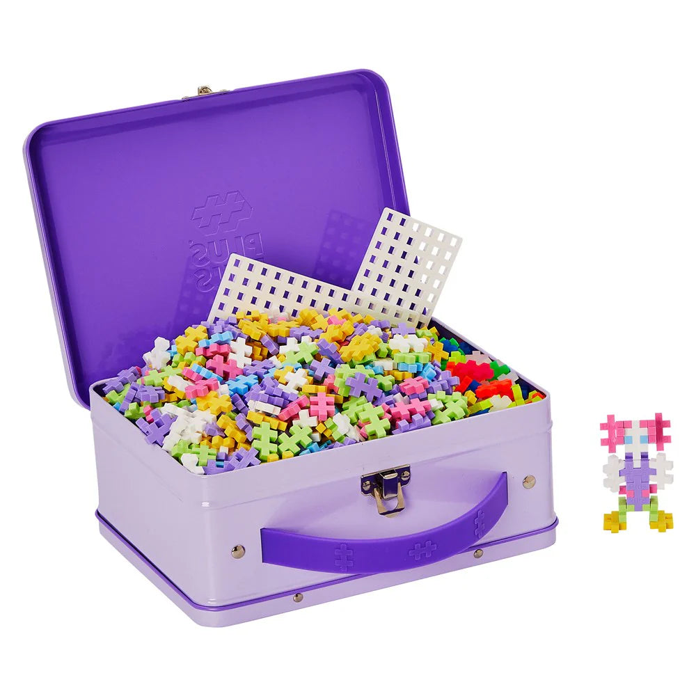 Plus-Plus Suitcase Pastel Metal 600 pcs – Little Junior Co