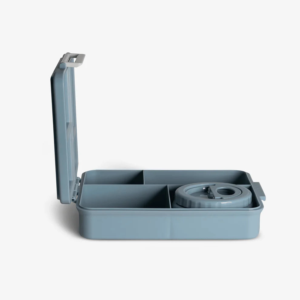 Citron Grand Lunch Box 4 Compartments with Insulated Food Jar - Spaces ...