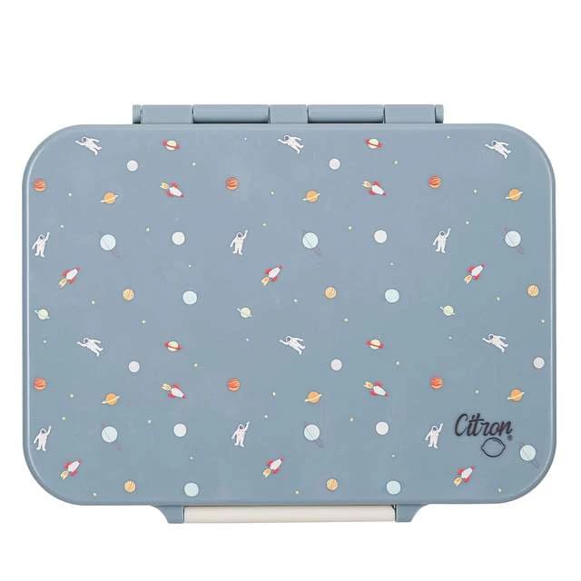 Citron Incredible Tritan Lunch box with 4 compartments - Spaceship ...
