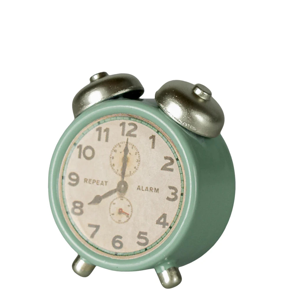 Maileg Alarm Clock Mouse Mint – Little Junior Co