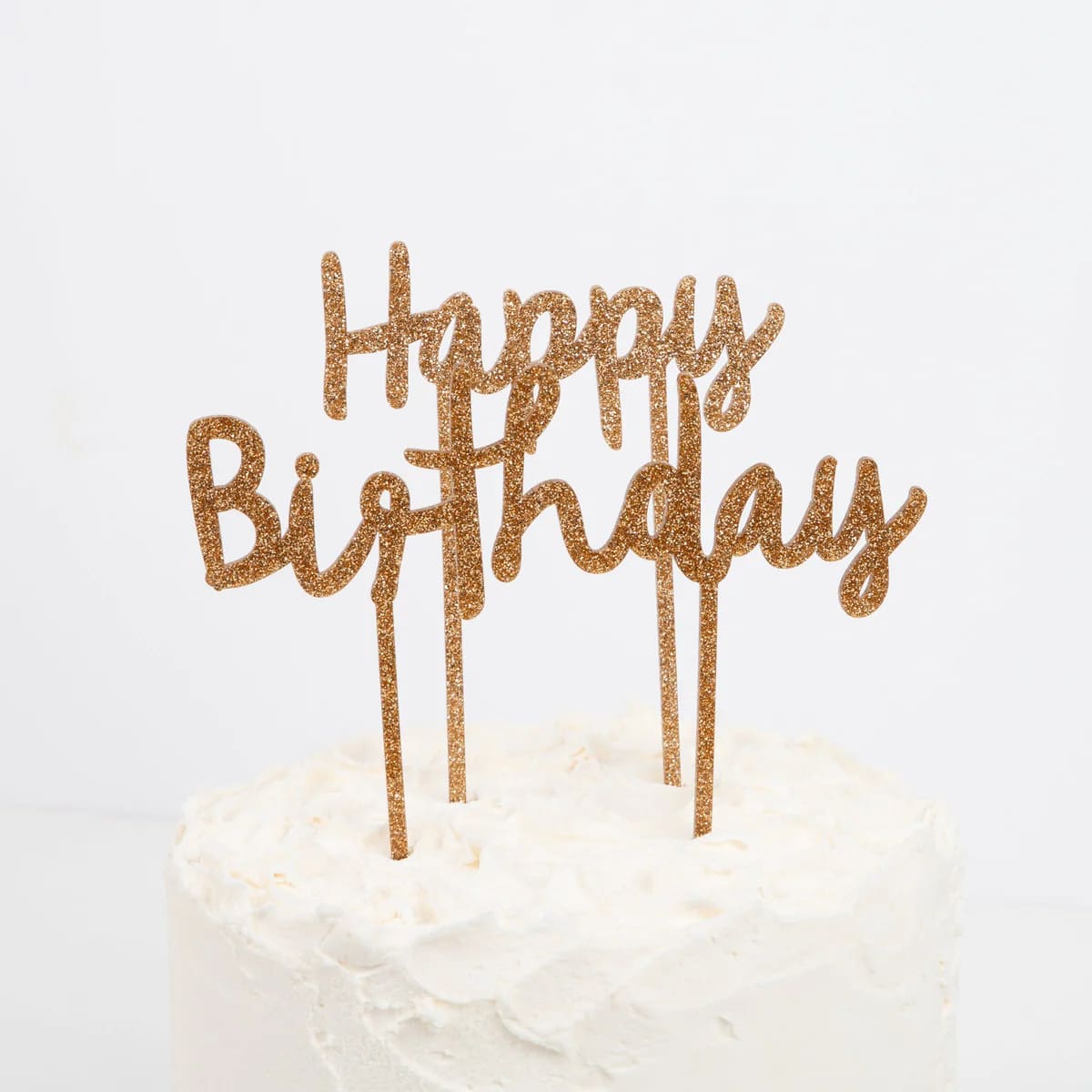 Meri Meri Happy Birthday Acrylic Toppers – Little Junior Co