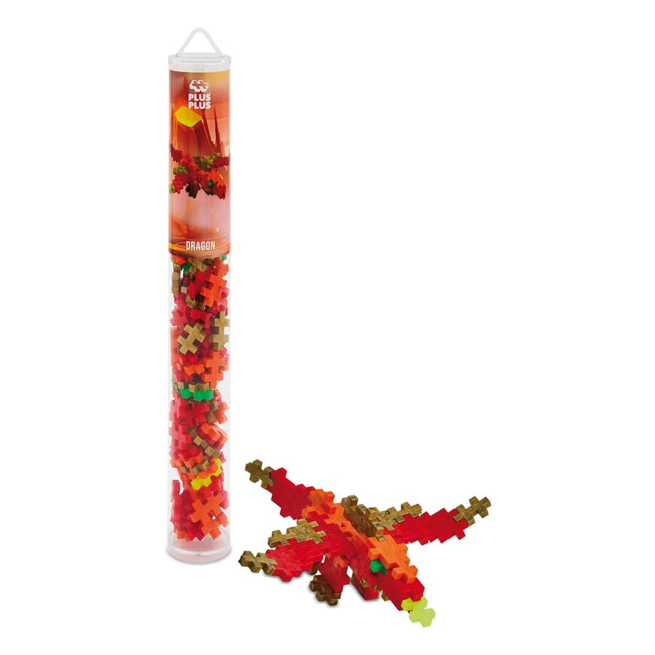 Plus Plus Dragon 100 Pcs Tube – Little Junior Co