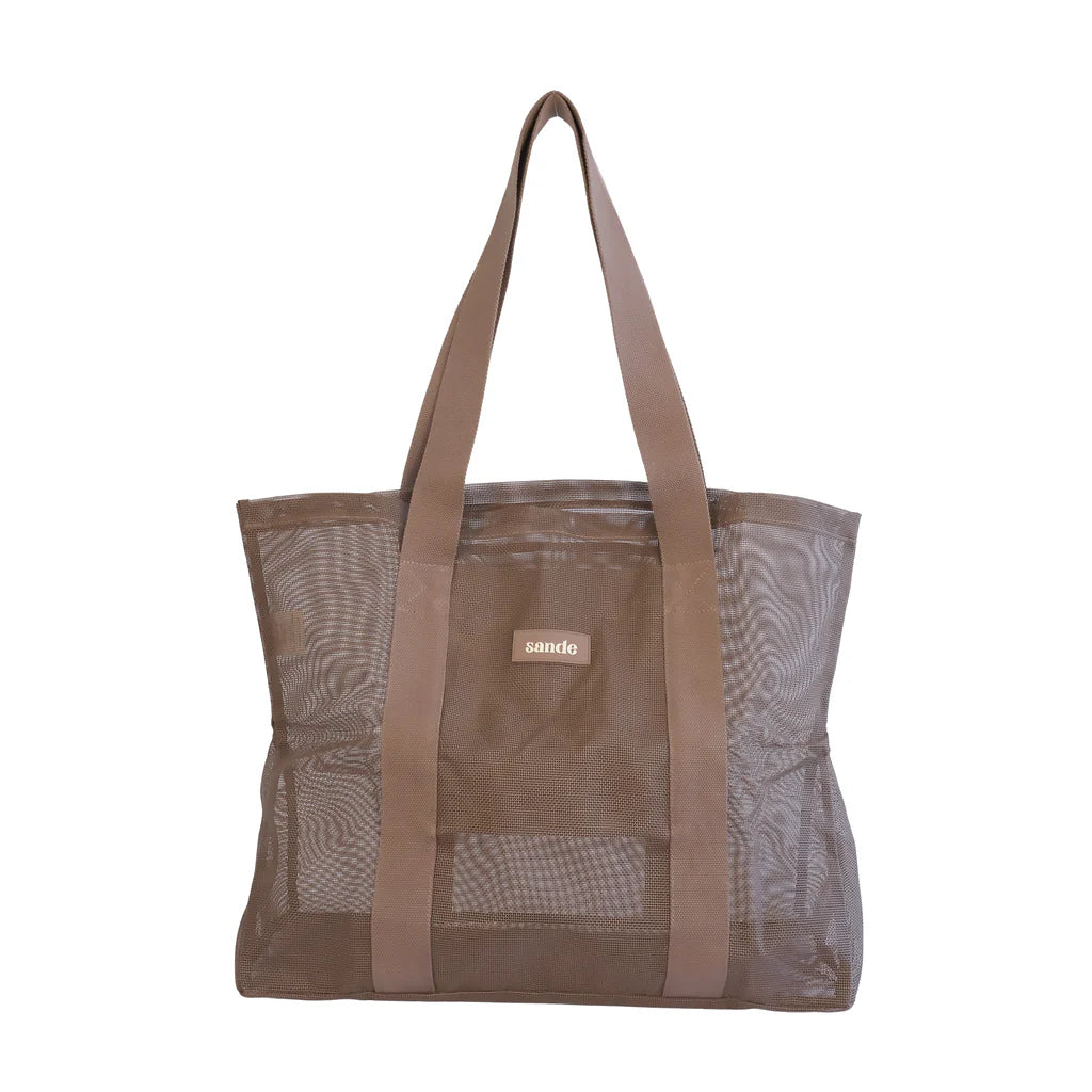 Sande Kids Beach Hauler™ Mini Beach Bag – Espresso – Little Junior Co