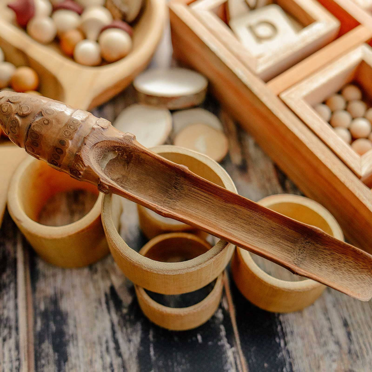 Explore Nook - Bamboo Chunky Scoop - Little Junior Co